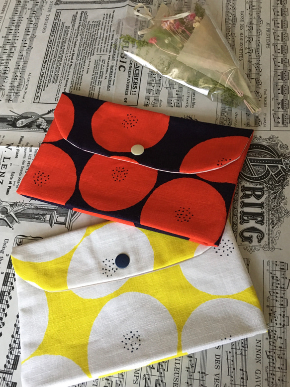 アンパン柄のマスクポーチ 生地 kinako 通販 11570774｜Creema(クリーマ)