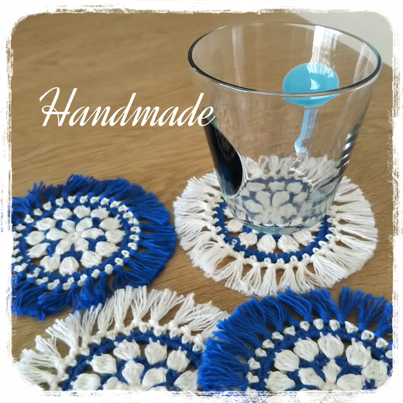 フリンジ コースター コースター cache cache coucou 通販 6068074｜Creema(クリーマ)