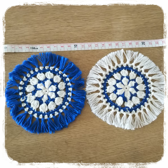 フリンジ コースター コースター cache cache coucou 通販 6068074｜Creema(クリーマ)