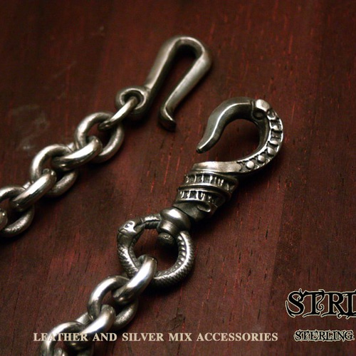 極太アズキウォレットチェーン STRIXXX キーホルダー strixxx 極太アズキウォレットチェーン STRIXXX キーホルダー strixxx
