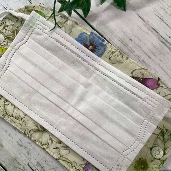 丸洗いできる Liberty wrest +リネンのマスク仮置きケース マスクケース Le chat en argent 銀猫 通販 ...