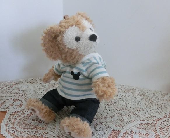 ポーチダッフィー ミントボーダーセット その他人形 Daisy 通販 1534533｜Creema(クリーマ)