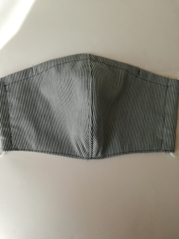 マスク 立体 ストライプ ノーズワイヤー入り 生地 ジュリー 通販｜Creema(クリーマ)