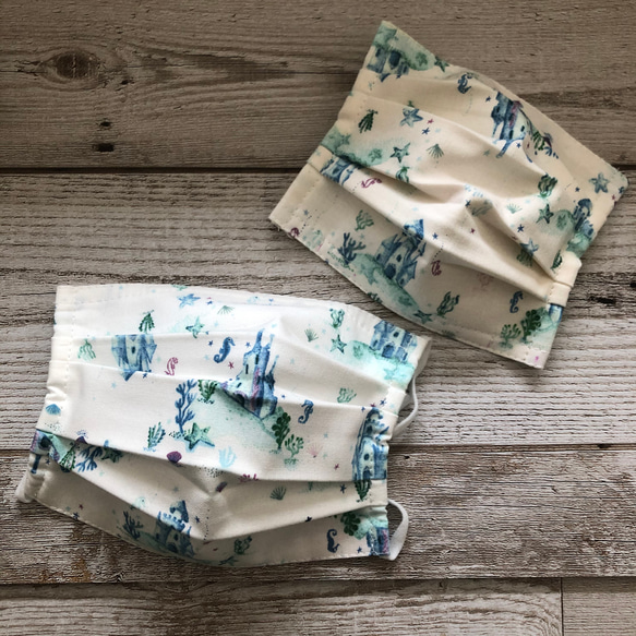 【受注生産】布マスク シーパレス その他ファッション雑貨 Garden Room 通販 9024719｜Creema(クリーマ)