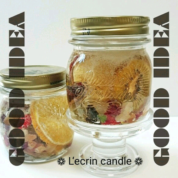 Freshjuice Candle キャンドル・キャンドルホルダー L'ecrin 通販 1234506｜Creema(クリーマ)