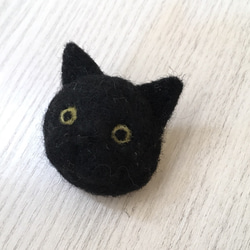 【renewal！】 羊毛フェルトねこブローチ ブローチ pim-pom(ピムポム) 通販 1524988｜Creema(クリーマ)