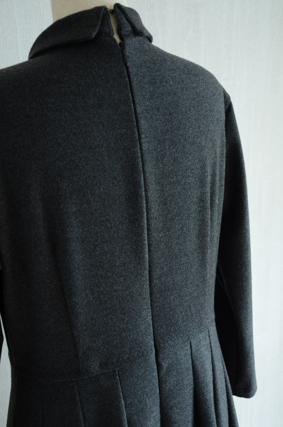 ロールカラーのあったかワンピース 秋冬 ワンピース Maite (まいて) 通販 12740187｜Creema(クリーマ)