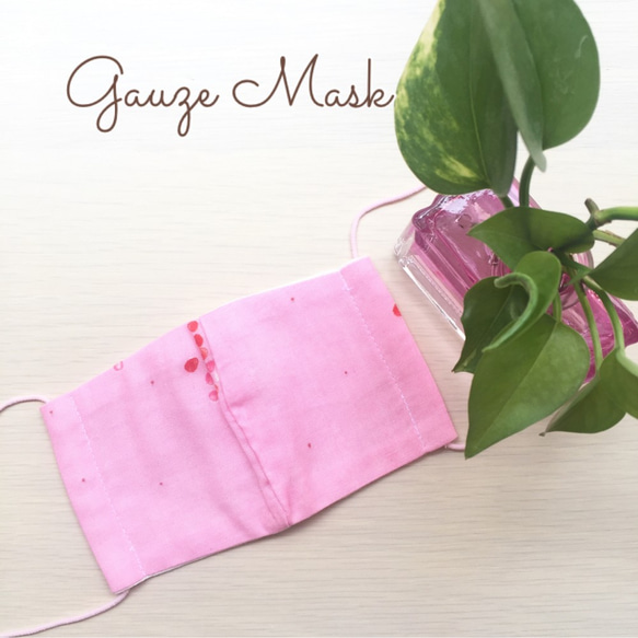 【送料込み&3日以内発送】ガーゼマスク ピンク×ピンク その他ファッション雑貨 YummyHandmade 通販 9155400｜Creema ...