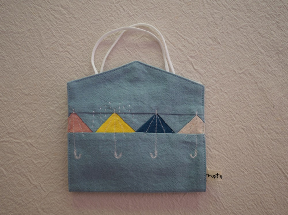 motorinue&Lokhme M11665 かさ マスクケース パッチワーク ミシン刺繍 motorinue マスクケース ...