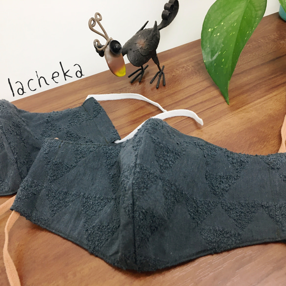☆子供サイズ☆立体布マスク[ノーズワイヤーポケット、フィルターポケット付けられます] 布マスク lacheka 通販 9272429 ...