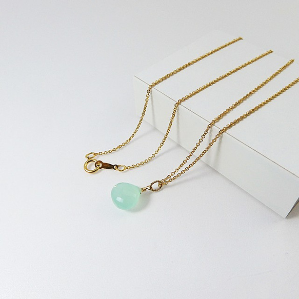 14kgf＊アクアカルセドニー ペンダントトップ G-60 ペンダントトップ kako 通販 12650487｜Creema(クリーマ)