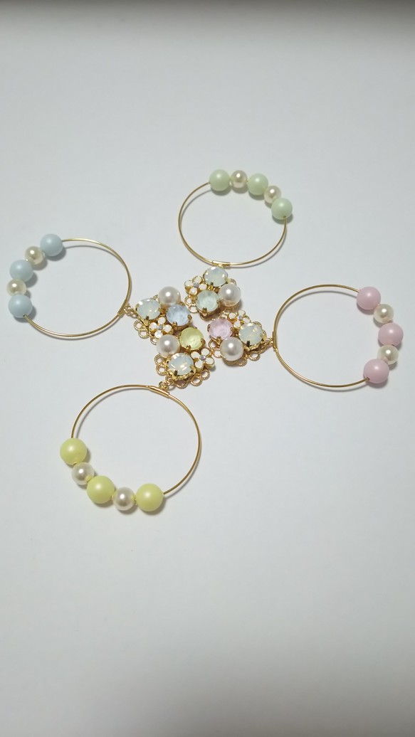 パステルカラーイヤーカフ イヤーカフ RuRi* 通販 1846362｜Creema(クリーマ)