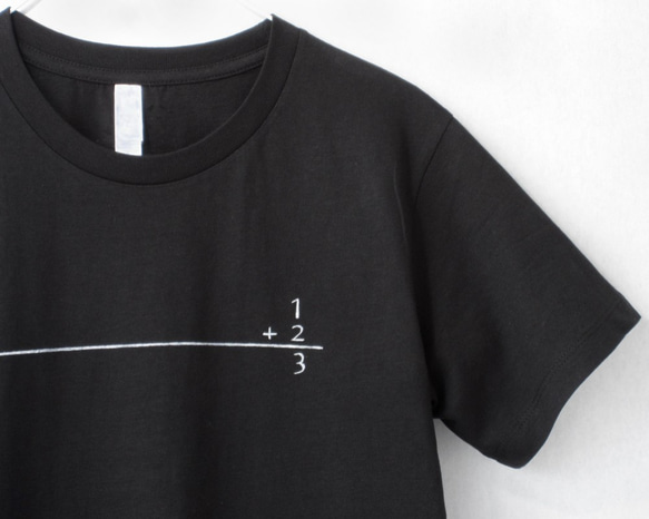 筆算・黒 Tシャツ ＊ビッグシルエット変更可 Tシャツ 吉澄 通販 11708660｜Creema(クリーマ) ハンドメイド・手作り・クラフト ...