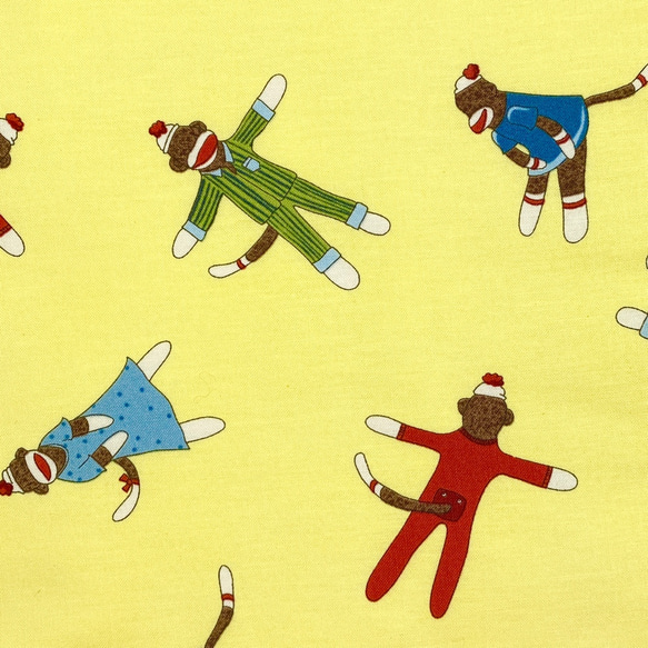USAコットン Modaモダ Goodnight Monkey 65cm M127 生地 アンの家 通販 12019474｜Creema(クリーマ)