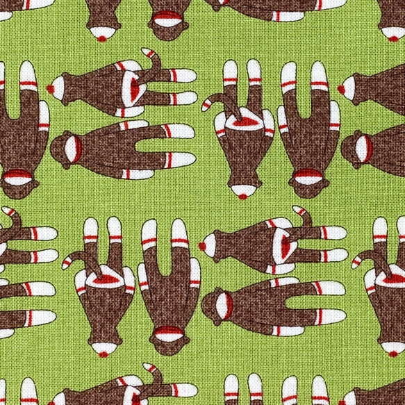 USAコットン Modaモダ Goodnight Monkey M131 生地 アンの家 通販 12019696｜Creema(クリーマ)