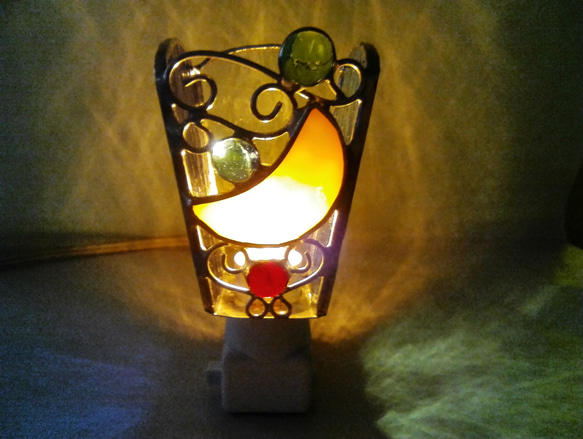 お休みランプ お月様 スタンドライト・テーブルランプ あお雲 通販 1663851｜Creema(クリーマ)