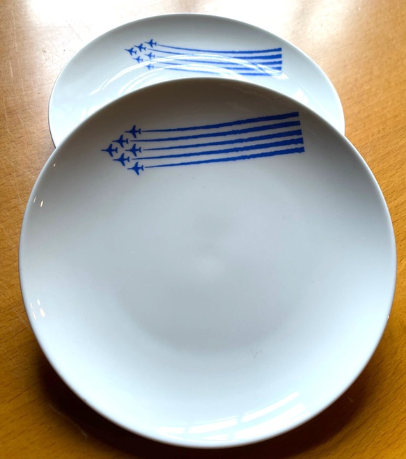 ブルーインパルス小皿 小皿 Blue☆Canvas ︎ 通販｜Creema(クリーマ)