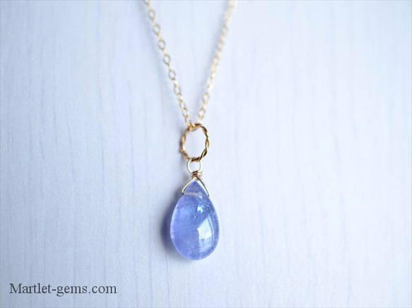 14kgf*Nocturne タンザナイト ネックレス ネックレス・ペンダント martlet jewelry 通販 1987317｜Creema(クリーマ)