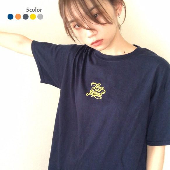 オリジナル ロゴ /ビッグシルエット/カラーTシャツ / 5color /a6 Tシャツ ザ・ロングアイランド アパレル 通販 9615366｜Creema(クリーマ)