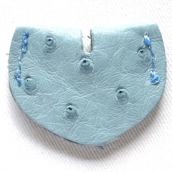 【日本製】オースチリッチ キーカバー（ブルー） キーリング hiroya1019 通販 12649871｜Creema(クリーマ)