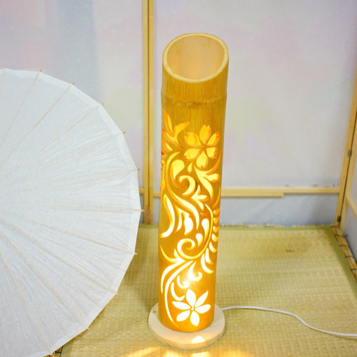竹灯り・竹あかり・竹灯籠 ~~ 癒しの灯り☆花飾り 竹灯り・竹あかり・竹灯籠 ~~ 癒しの灯り☆花飾り