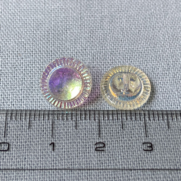 G9 30個 12mmガラスボタン ヴィンテージ ボタン 美釦社(びこうしゃ) 通販 12034038｜Creema(クリーマ)