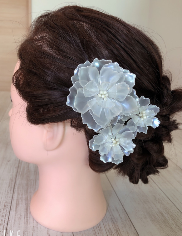 【再販】アメリカンフラワーのヘッドドレス(受注製作) ヘッドドレス（アクセサリー） c.mini craft 通販 12575329 ...