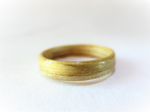 山桜の木製リング「Slender」 指輪・リング Amuse＆ta-mac 通販 5609146｜Creema(クリーマ)