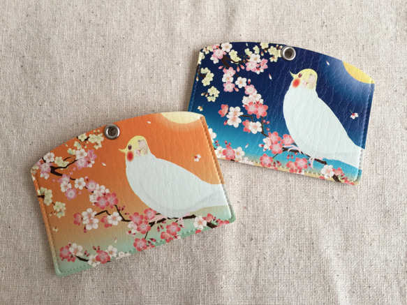 オカメインコ パスケース パスケース・定期入れ mk_innerSpace 通販 2689709｜Creema(クリーマ)