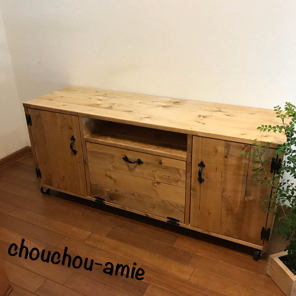 low board ：w120 BB ローボード・TVボード キャビネット テレビ台・テレビボード しゅしゅあみぃ 通販 4982324 ...