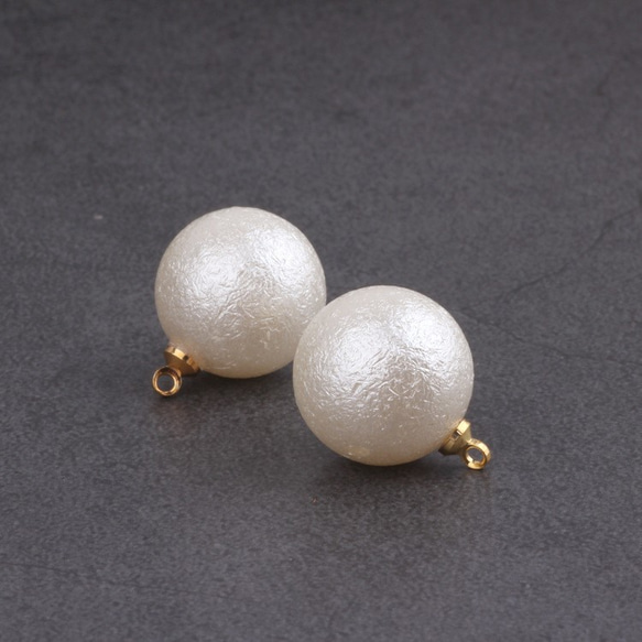 [A-00333/A01095]ハンギングリンクルパール 10個 14mm チャーム A-selection 通販 10949936｜Creema(クリーマ)