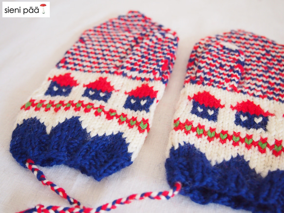 AKA+KON+SHIRO＝HOUSE ::ミトン:: 手袋・ミトン いしき 通販｜Creema(クリーマ)