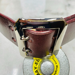 【CBNｰSLH2S40〈SB〉】レザーベルト〈サイズ「85」〉 おしゃれ 人気 大人 八角2ピン その他ファッション Clavicola ...