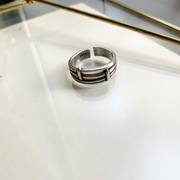 【silver925】overlap ring （r021） 指輪・リング Lien 通販 11640585｜Creema(クリーマ)