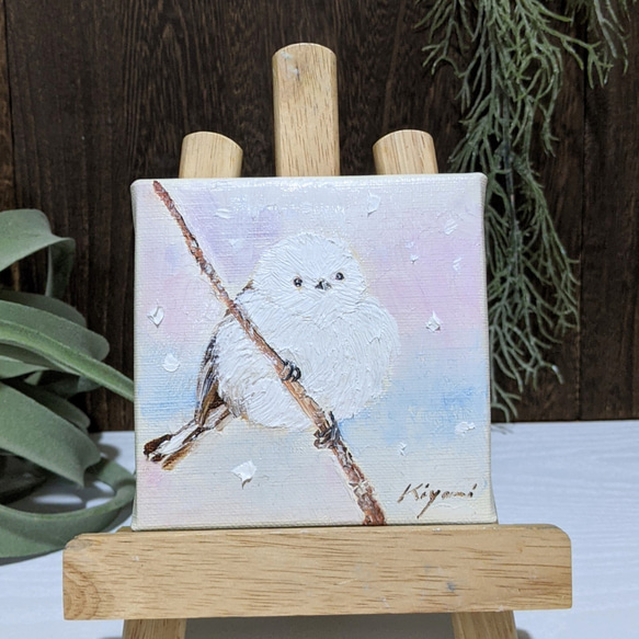 シマエナガ 絵画 Atelier kiyomi 通販｜Creema(クリーマ) 10722854