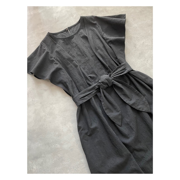 【型紙】フリル袖のワンピース(FBOP-02)パターン・レシピ付き 型紙 お名前ワッペンと型紙fleurbeni 通販 12698592 ...