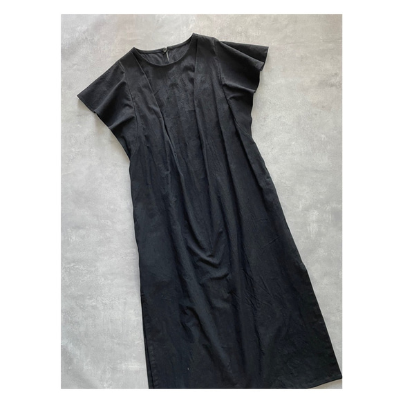 【型紙】フリル袖のワンピース(FBOP-02)パターン・レシピ付き 型紙 お名前ワッペンと型紙fleurbeni 通販 12698592 ...