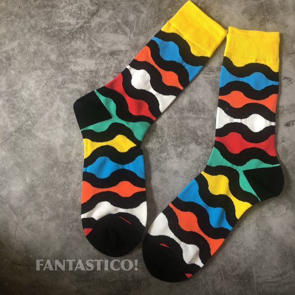 70s60sポップアート柄メンズ靴下 ️スケーターソックス グラフィックソックス 靴下 FANTASTICO!@プロフご覧下さい 通販 ...
