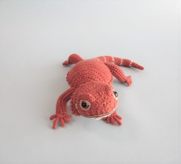 kiitigo*フトアゴヒゲトカゲ＊爬虫類＊あみぐるみ あみぐるみ kiitigo* 通販 11519243｜Creema(クリーマ)