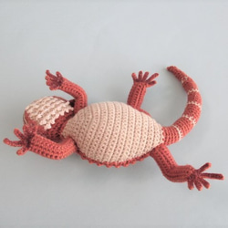 kiitigo*フトアゴヒゲトカゲ＊爬虫類＊あみぐるみ あみぐるみ kiitigo* 通販｜Creema(クリーマ) 11519243