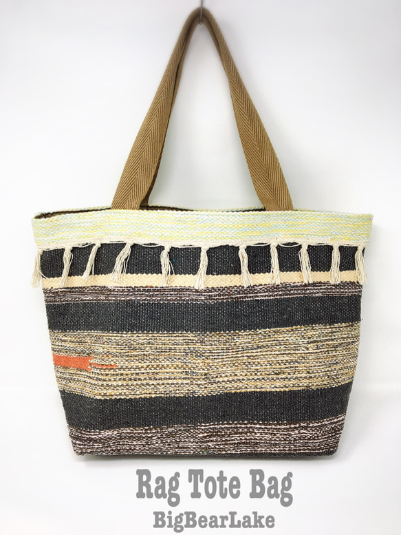 【Creema期間限定 ポイント11倍】Rag Tote Bag トートバッグ BigBearLake 通販｜Creema(クリーマ) 4282550