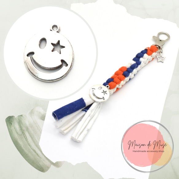 ゴルフティーホルダー ゴルフティー刺し トリコカラー トリコロール レッド ネイビー ホワイト 星柄 ニコちゃん その他アクセサリー ...