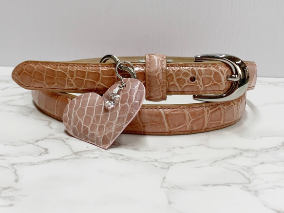日本製 クロコダイル ベルト キーリング エキゾチックレザー その他ファッション雑貨 MEISTER SUZUKI 通販｜Creema ...