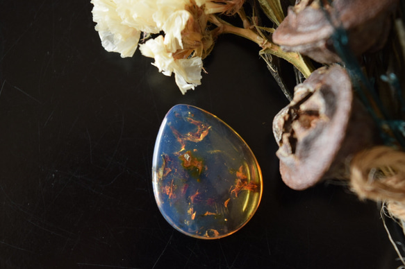 【訳あり品】琥珀ルース ドミニカ産26 ブルーアンバー 天然石 reboot 通販 10217828｜Creema(クリーマ)