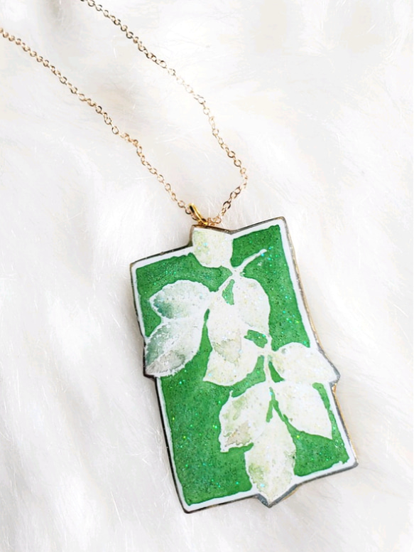 [KandM] 「みどりのかぜ」ペンダントトップ ペンダントトップ K&M Keisho&Mamin 通販 11893804｜Creema(クリーマ)