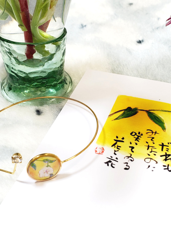 [KandM] 花密か CZ付バングル バングル・リストバンド K&M Keisho&Mamin 通販 11893831｜Creema(クリーマ)