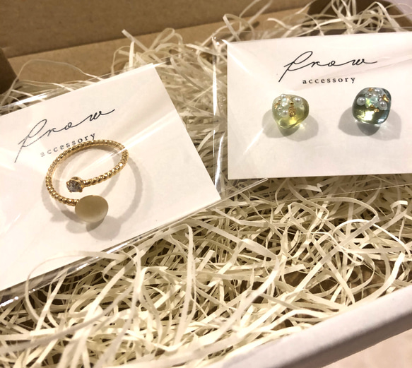 オーダー品 ピアス（その他） flow 通販｜Creema(クリーマ)