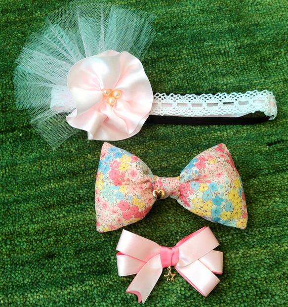 *送料無料*ベビーから使える 雛祭りヘアバンドセット② 雑貨・その他 nanami1030 通販｜Creema(クリーマ) 1784511