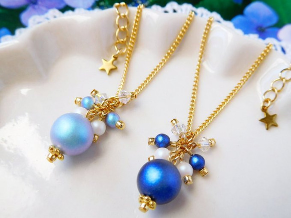 スワロパールしゃらんらネックレス ネックレス・ペンダント eternal treasure 通販｜Creema(クリーマ)