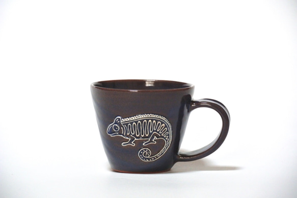 マグカップ（小） カメレオン マグカップ Mami Oi 通販 10634449｜Creema(クリーマ)